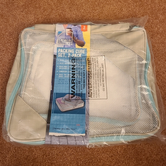 Lewis N. Clark | Storage & Organization | Packing Cube Set Of 2 Pack ...